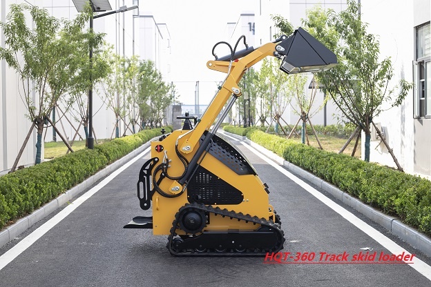 Mini Track Skid Loader HQT-360 with CE, mini skid loader with Euro 5 or ...