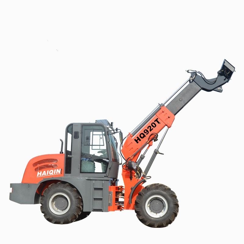 Telescopic loader standard with CE, telehandler with 65kw engine