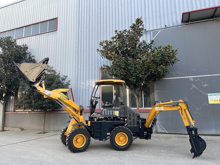 Economic Mini backhoe loader HQ15-10C with low price