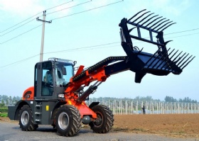 Telescopic loader standard with CE, telehandler with 65kw engine